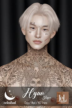 Second Life Marketplace - Celestial: Shape Hyun (Lelutka Evo Alain 2.5)